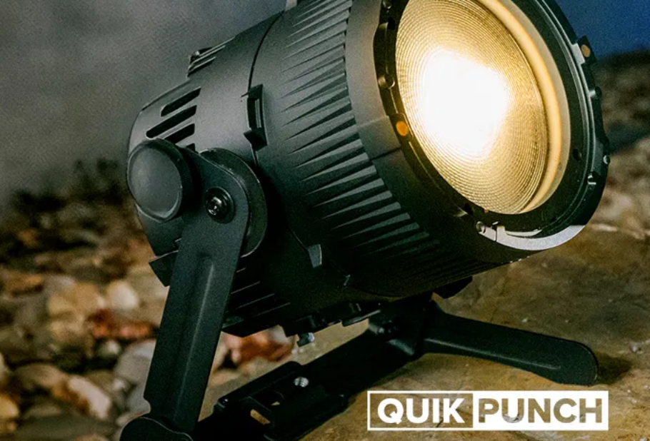 Astera QuikPunch Zoomable LED Spotlight – HD Source